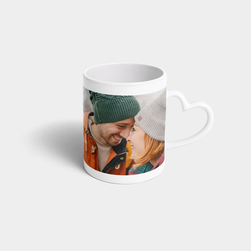 Tasse coeur » Mug personnalisé anse coeur | Photobox
